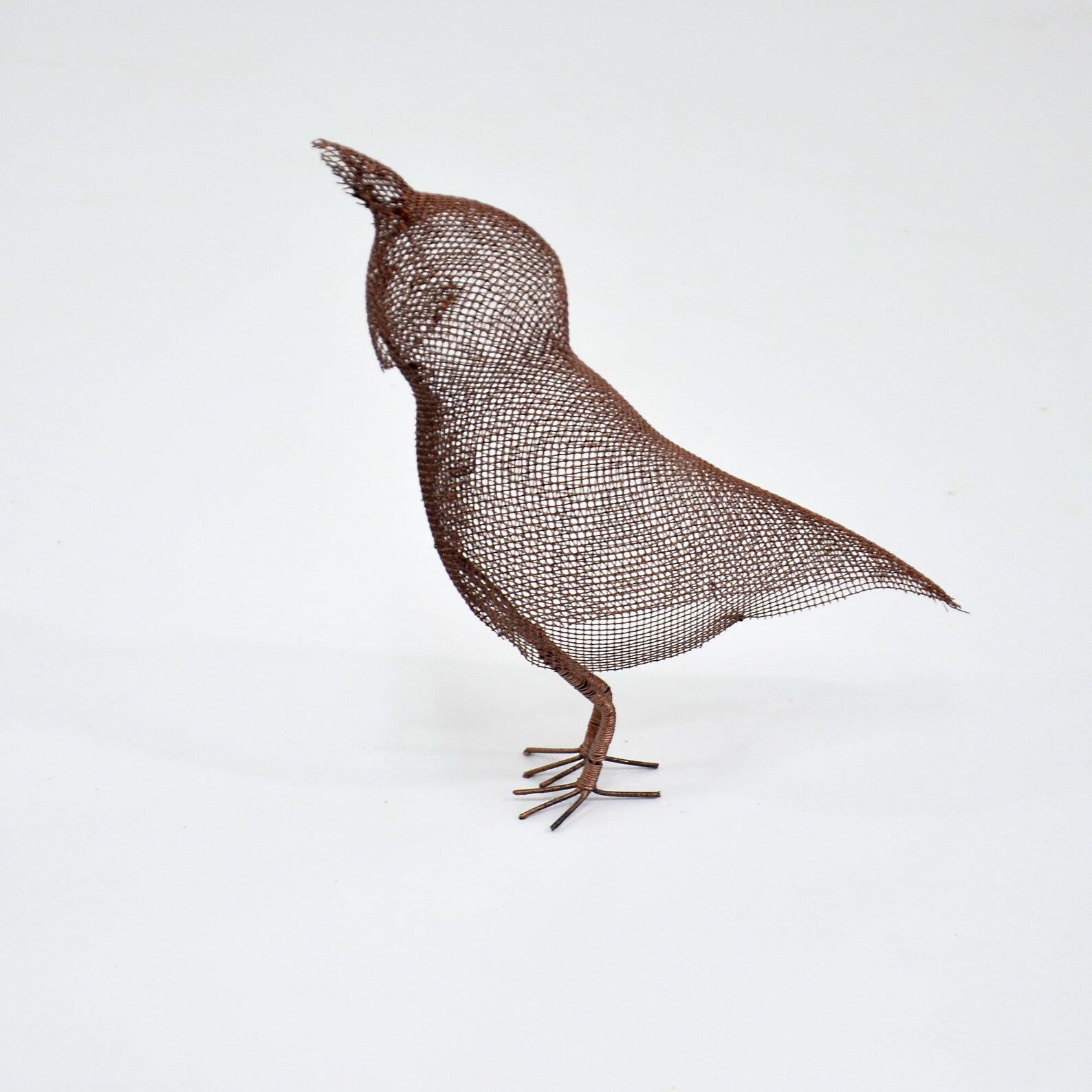 Set of 2 Small Metal Bird Sculptures Metal Bird Figurines | Etsy