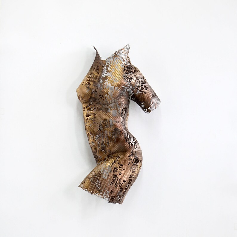 Abstract Torso Metal Wall Art Sculpture Sexy Nude Metal - Etsy