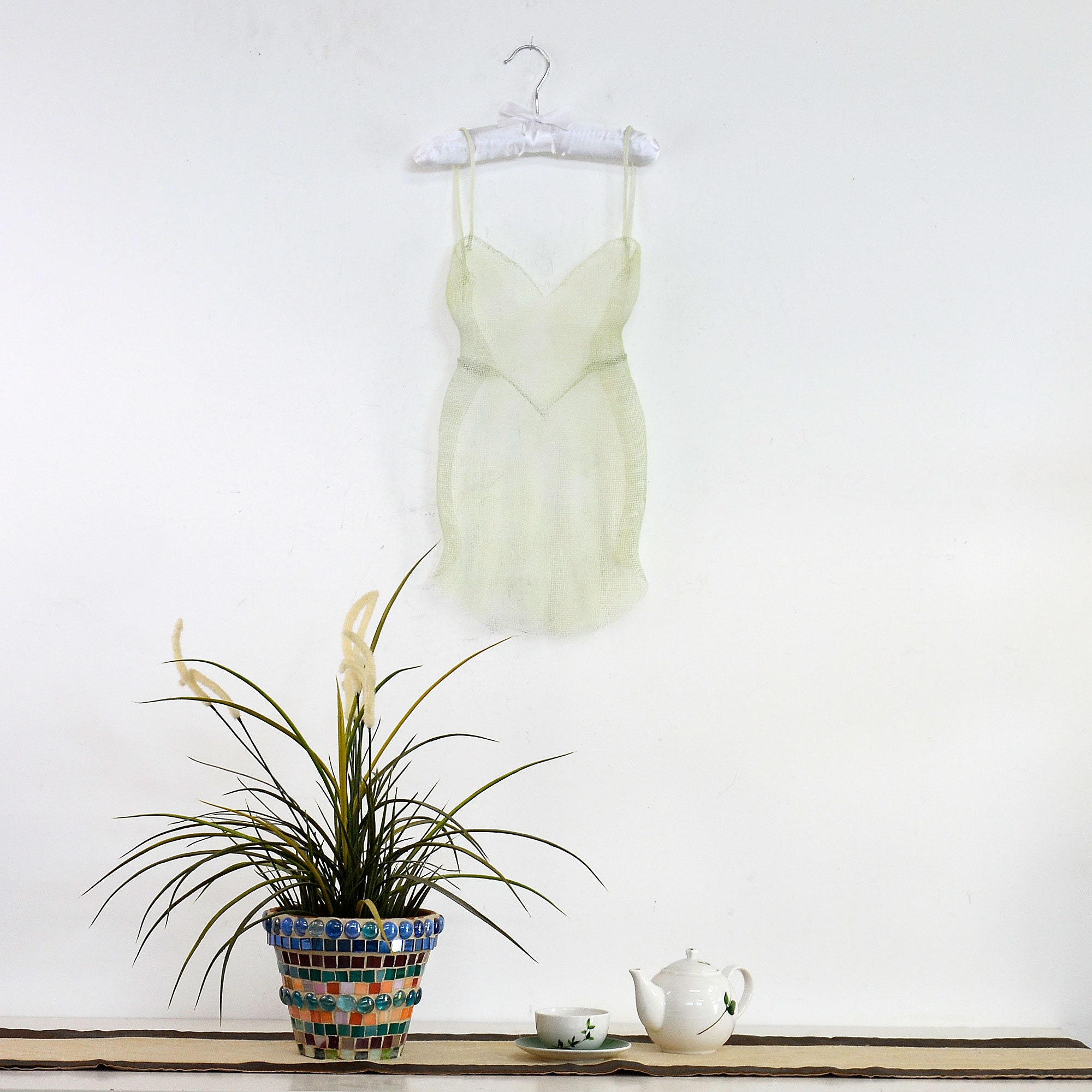 Dress wall decor 3d wall art Contemporary art wedding dress | Etsy