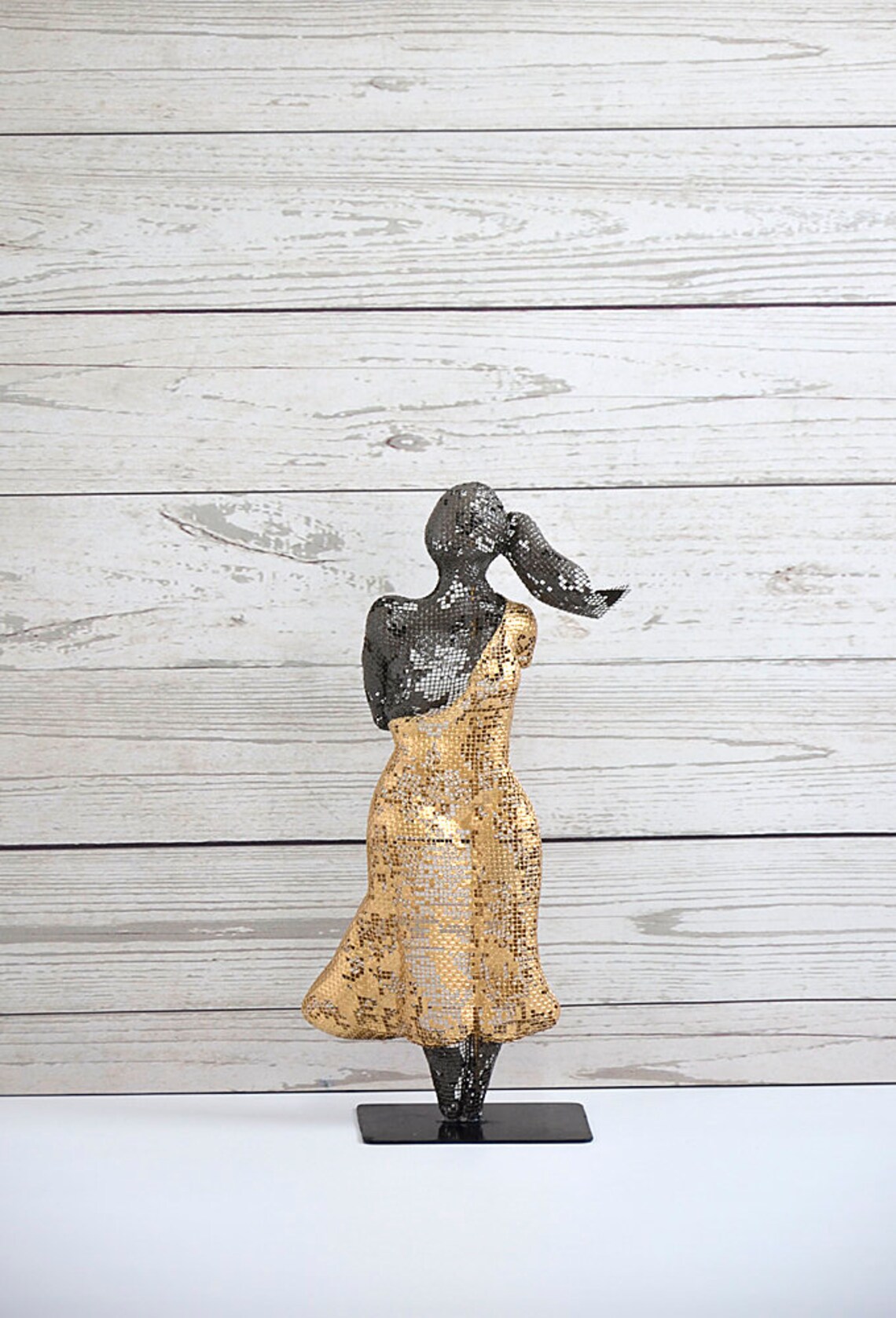 Dancer Art Metal Art Dancer Sculpture Home Decor Woman - Etsy