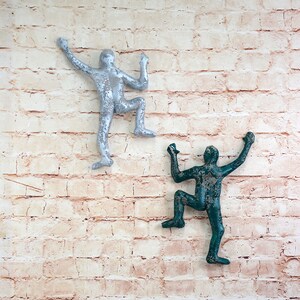 Climbing Sculpture Wall Art Gift for Home Decor Interior Design Rock ...