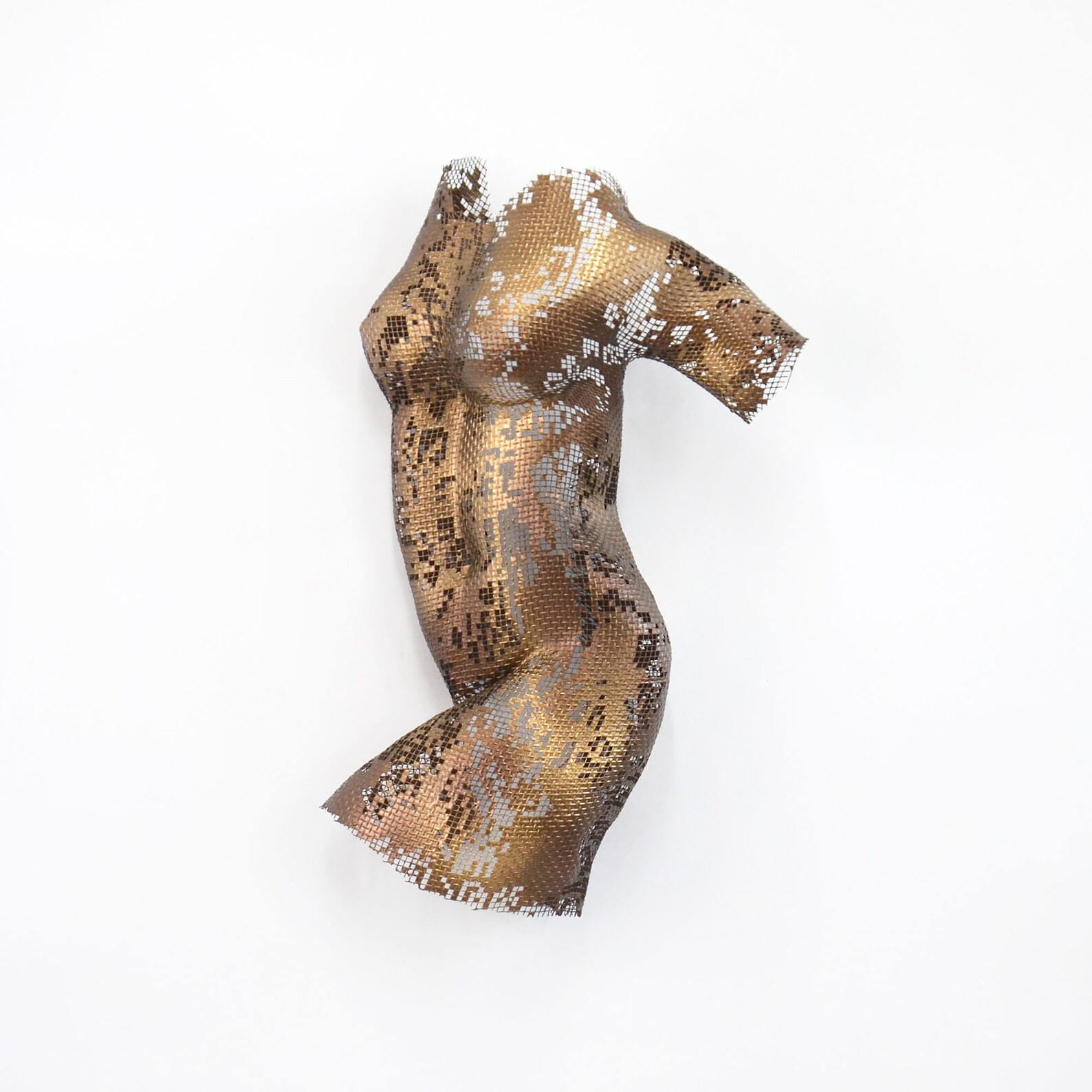 Abstract torso Metal wall art sculpture sexy nude metal | Etsy