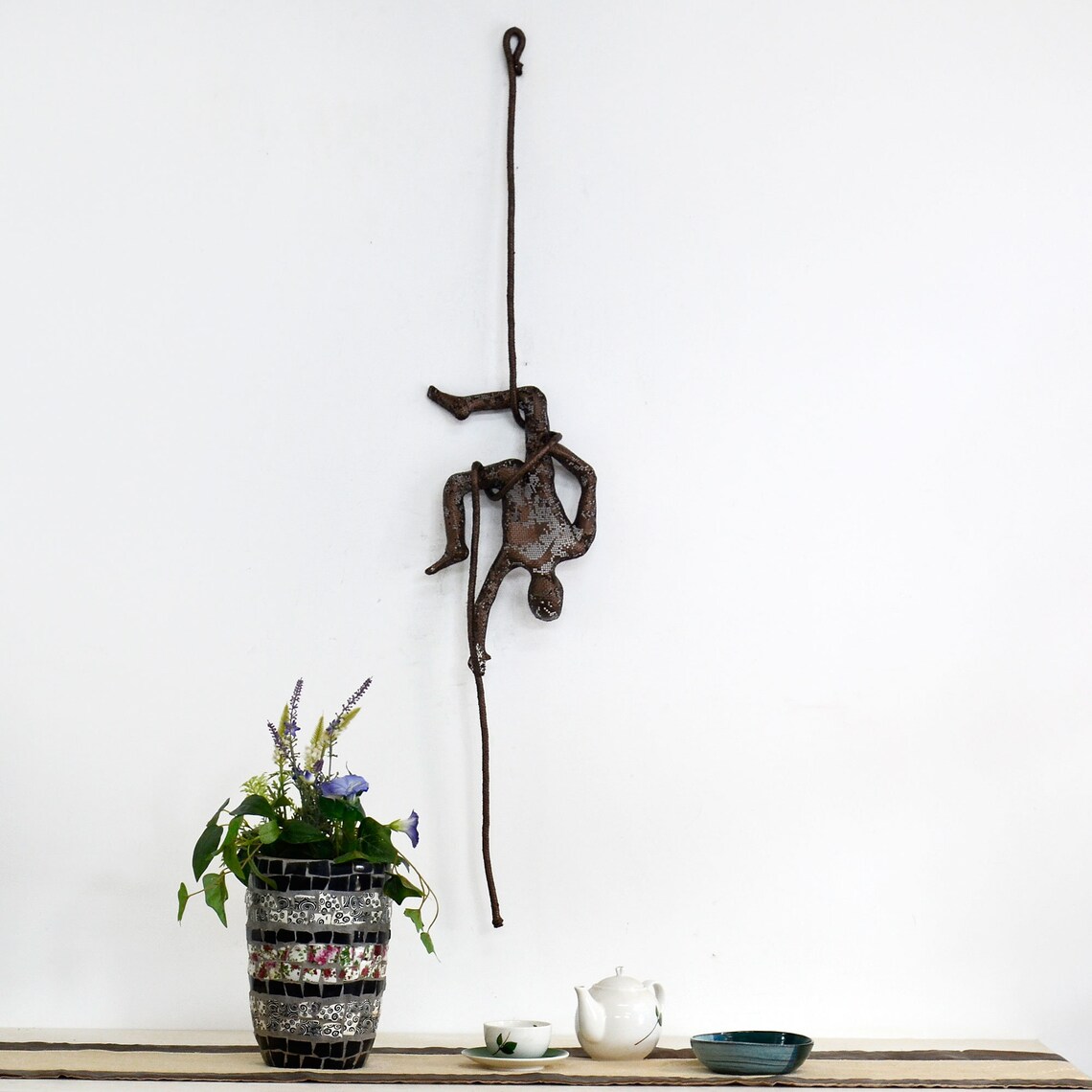 Circus Acrobat Sculpture Wire Mesh Sculpture Home Decor | Etsy