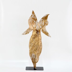 Modern Sculpture, Woman Torso, Wire Mesh Sculpture, Freestanding ...