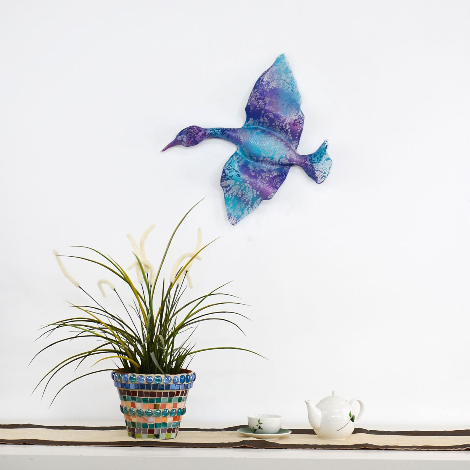 Metal Wall Art Bird Wall Hanging Metal Flying Bird Home - Etsy