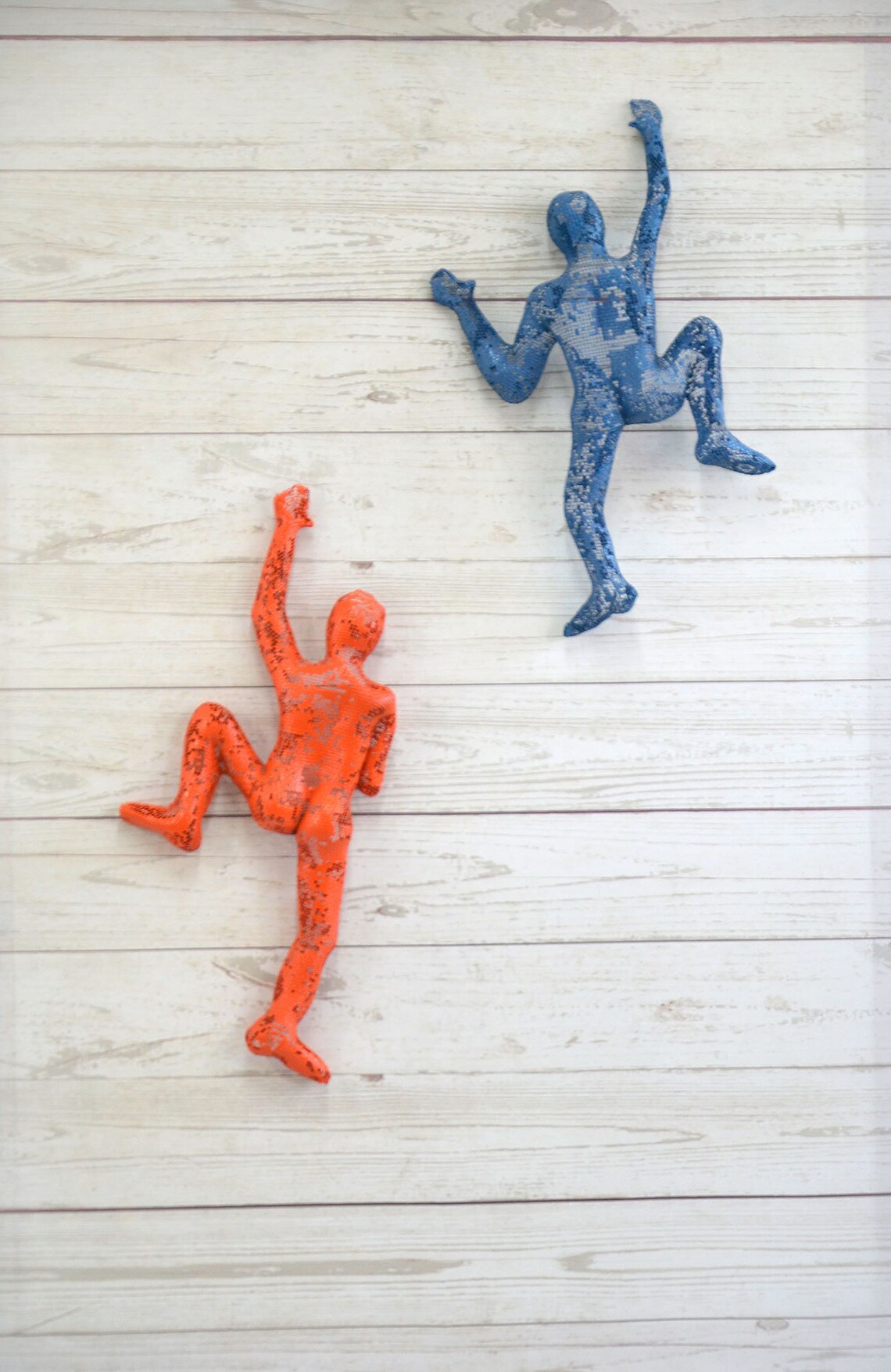 3d Wall Art Climbing Man Sculpture Home Decor Metal Wall | Etsy