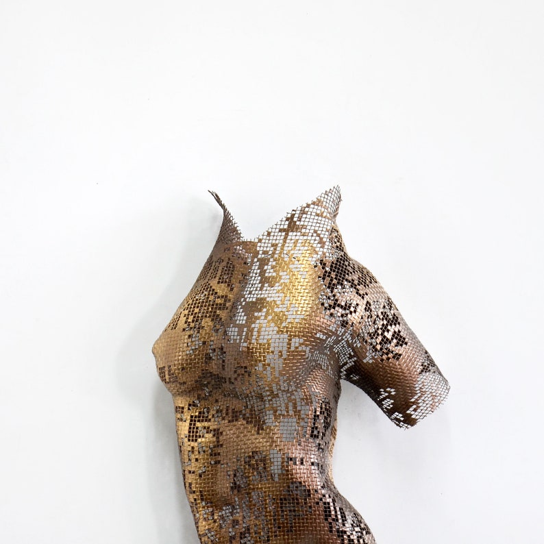 Abstract Torso Metal Wall Art Sculpture Sexy Nude Metal - Etsy