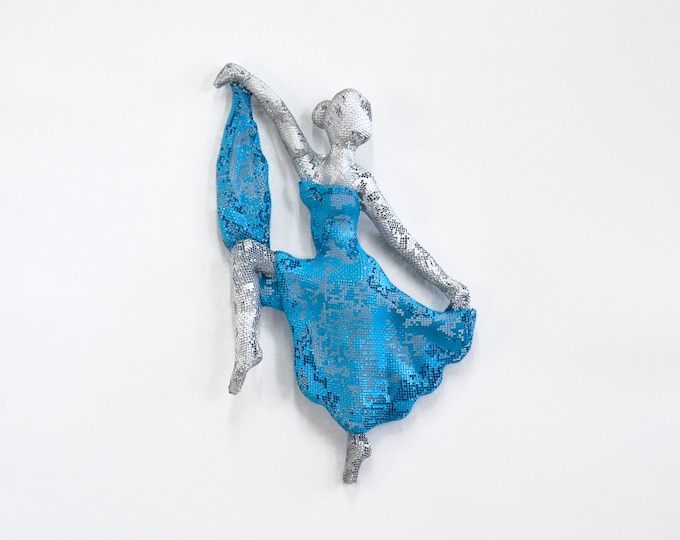 Dress Wall Decor, 3d Wall Art, Contemporary Art, Wedding Dress ...