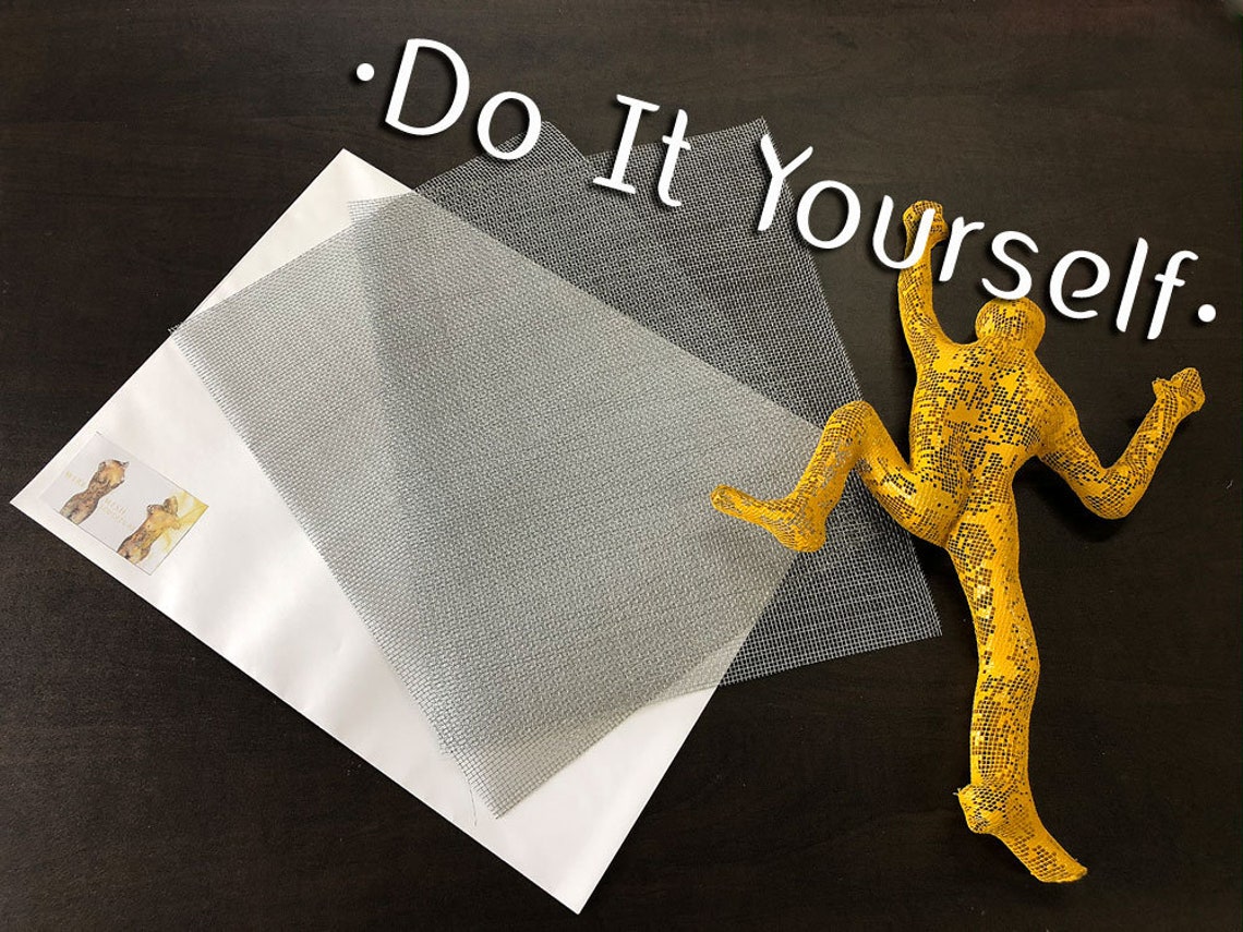 DIY Craft Kits Wire Mesh Sculpture Kit climbing Men - Etsy