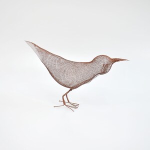 Bird Sculpture, Metal Bird artwork, Contemporary Metal Art, Bird ...