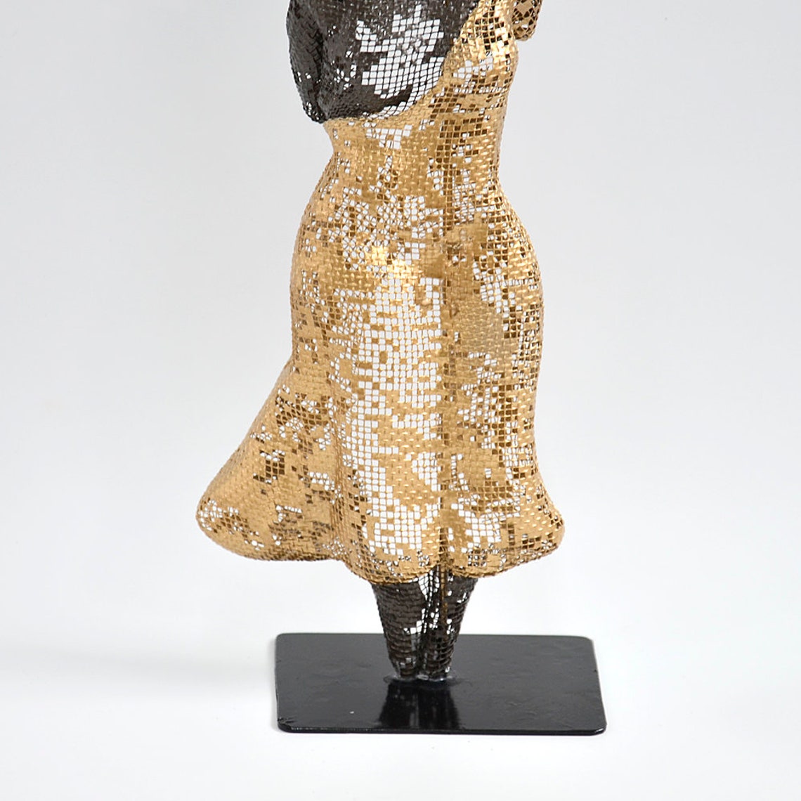 Dancer Art Metal Art Dancer Sculpture Home Decor Woman - Etsy