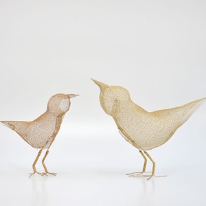 Bird Sculpture, Metal Bird artwork, Contemporary Metal Art, Bird ...