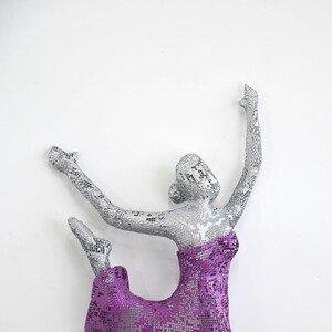 Dancer Sculpture Metal Art Sculpture Wall Art Woman Dancing - Etsy