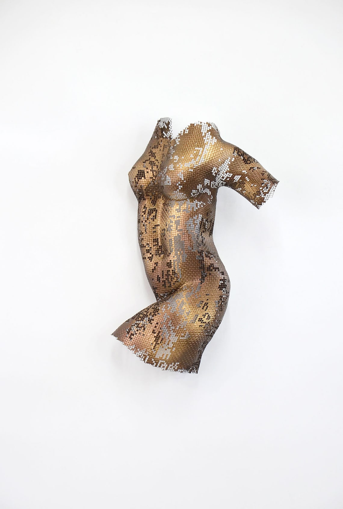 Abstract torso Metal wall art sculpture sexy nude metal | Etsy