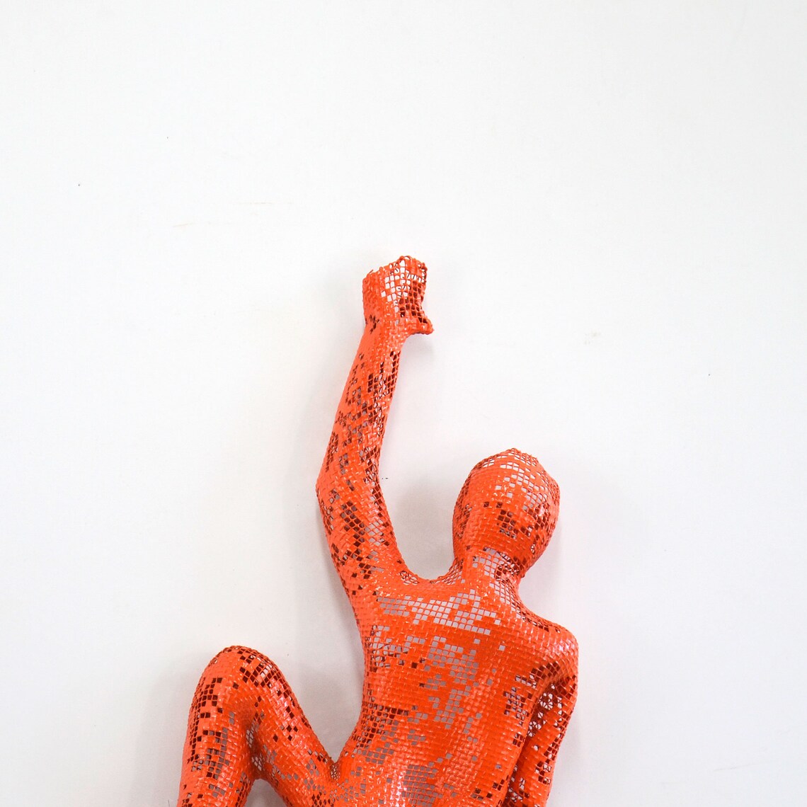 3d Wall Art Climbing Man Sculpture Home Decor Metal Wall | Etsy