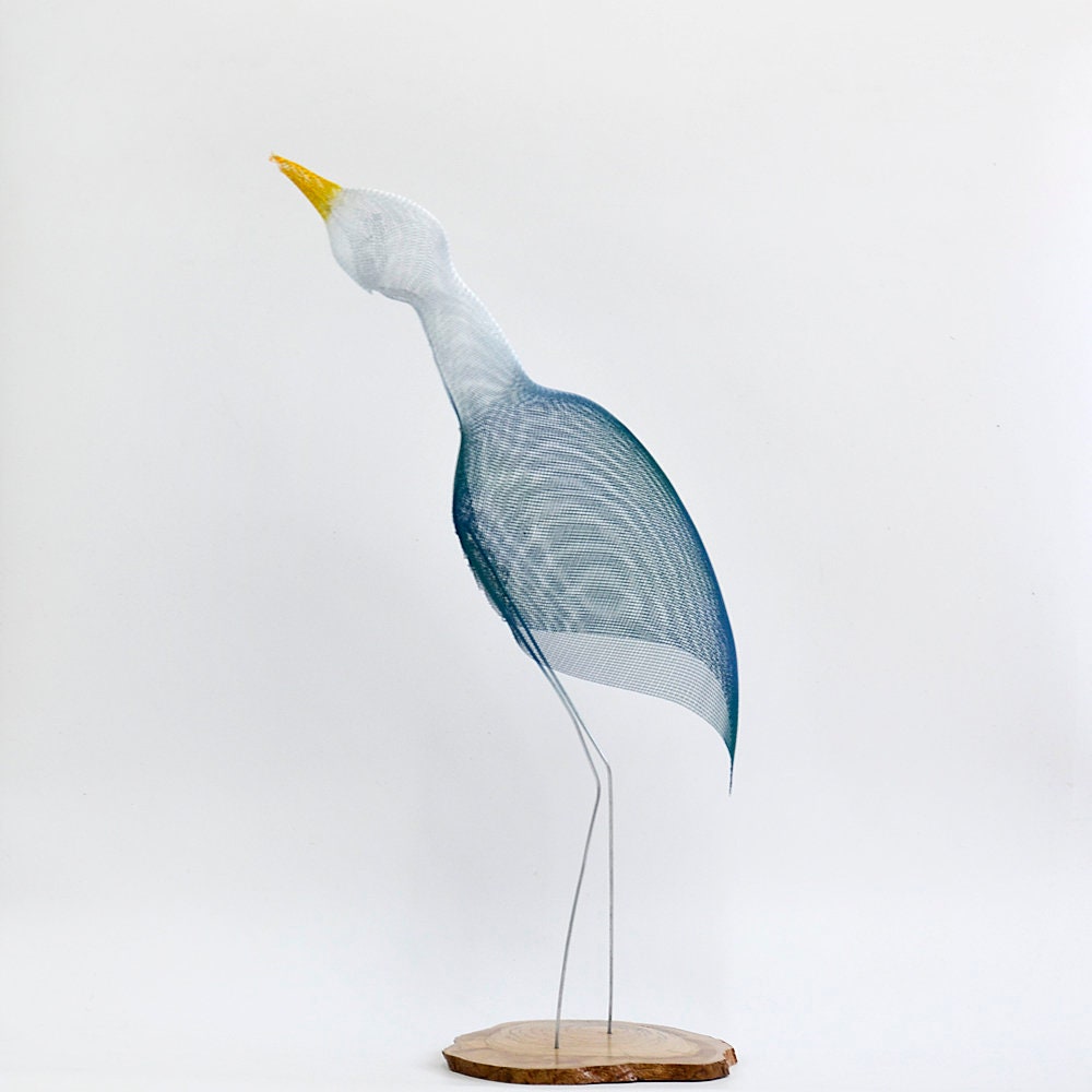 Metal Bird Sculpture Contemporary Metal Art Bird Figurines | Etsy