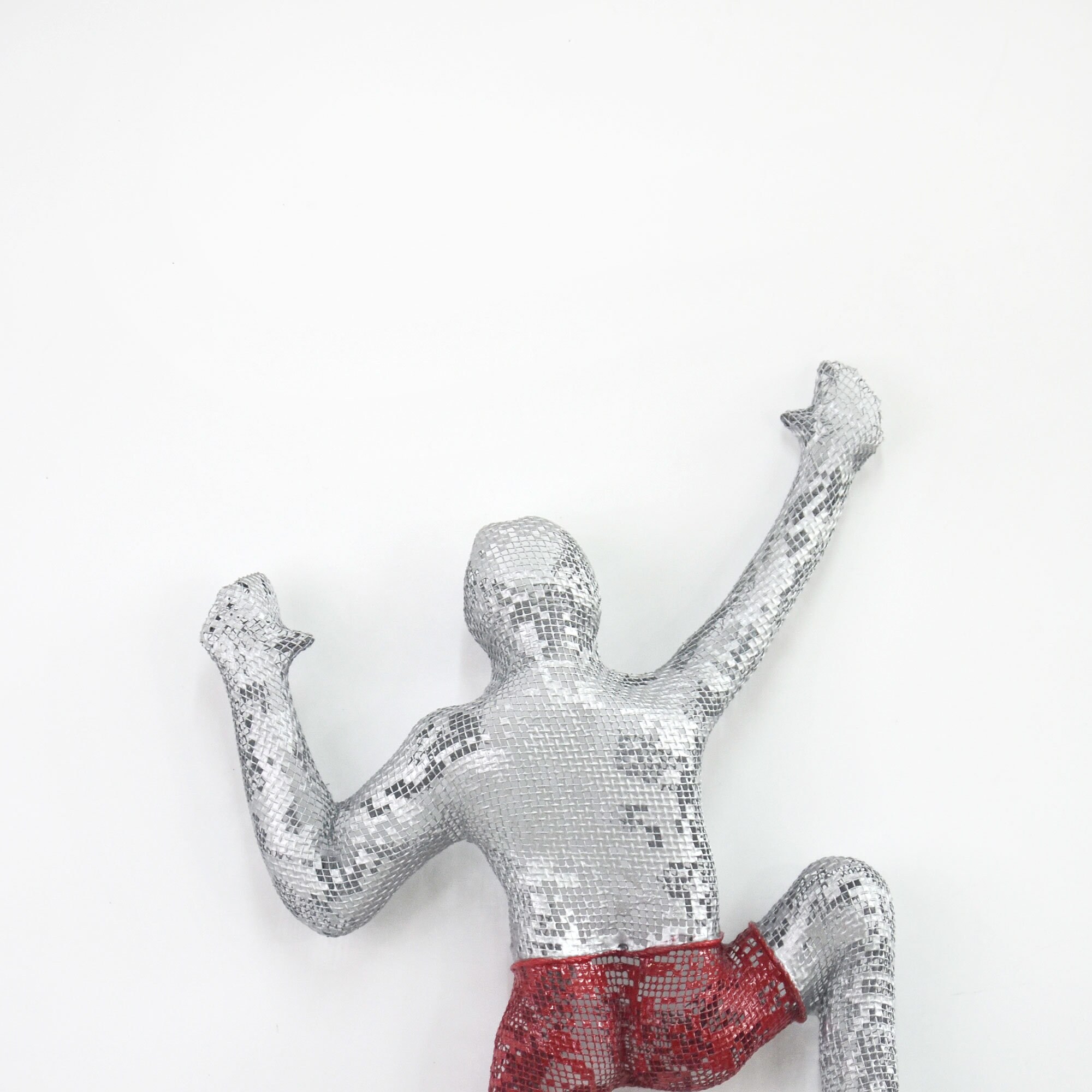 Climbing Man Figure Metal Wall Art Rock Climber Wire Mesh - Etsy Canada