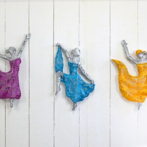 Metal Art - Metal Wall Art - Ballet Dancer - Home Decor - Woman Dancing ...