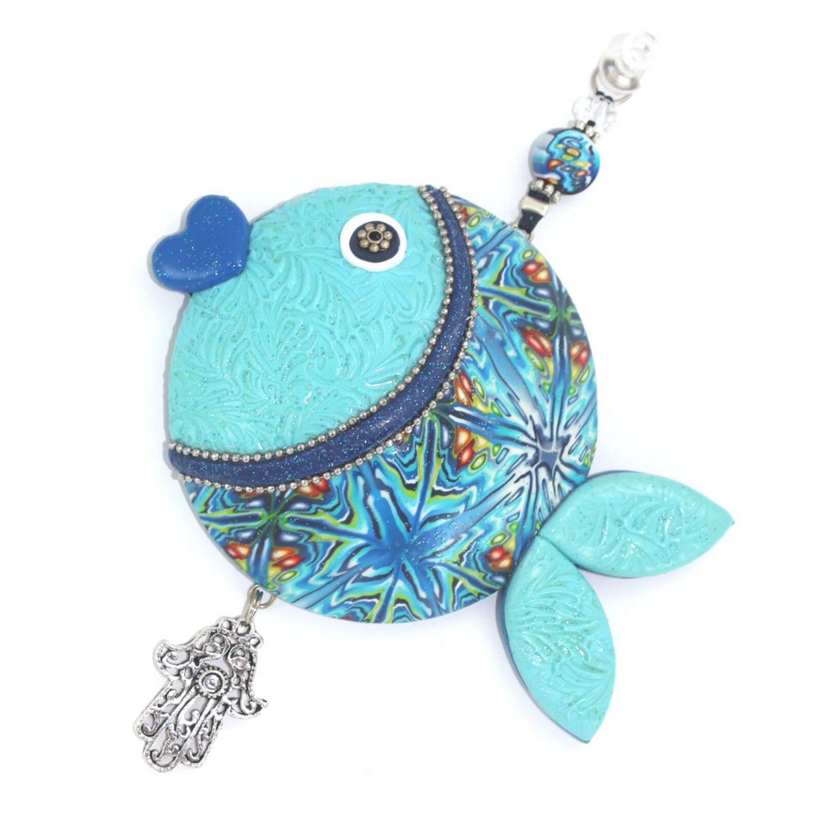 Wall Decor Fish Lucky Fish Fish of Fortune Polymer Clay | Etsy