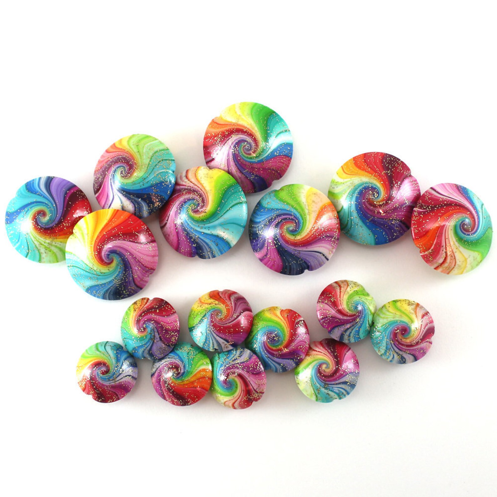 Rainbow Beads for Jewelry Making Birthday Necklace - Etsy