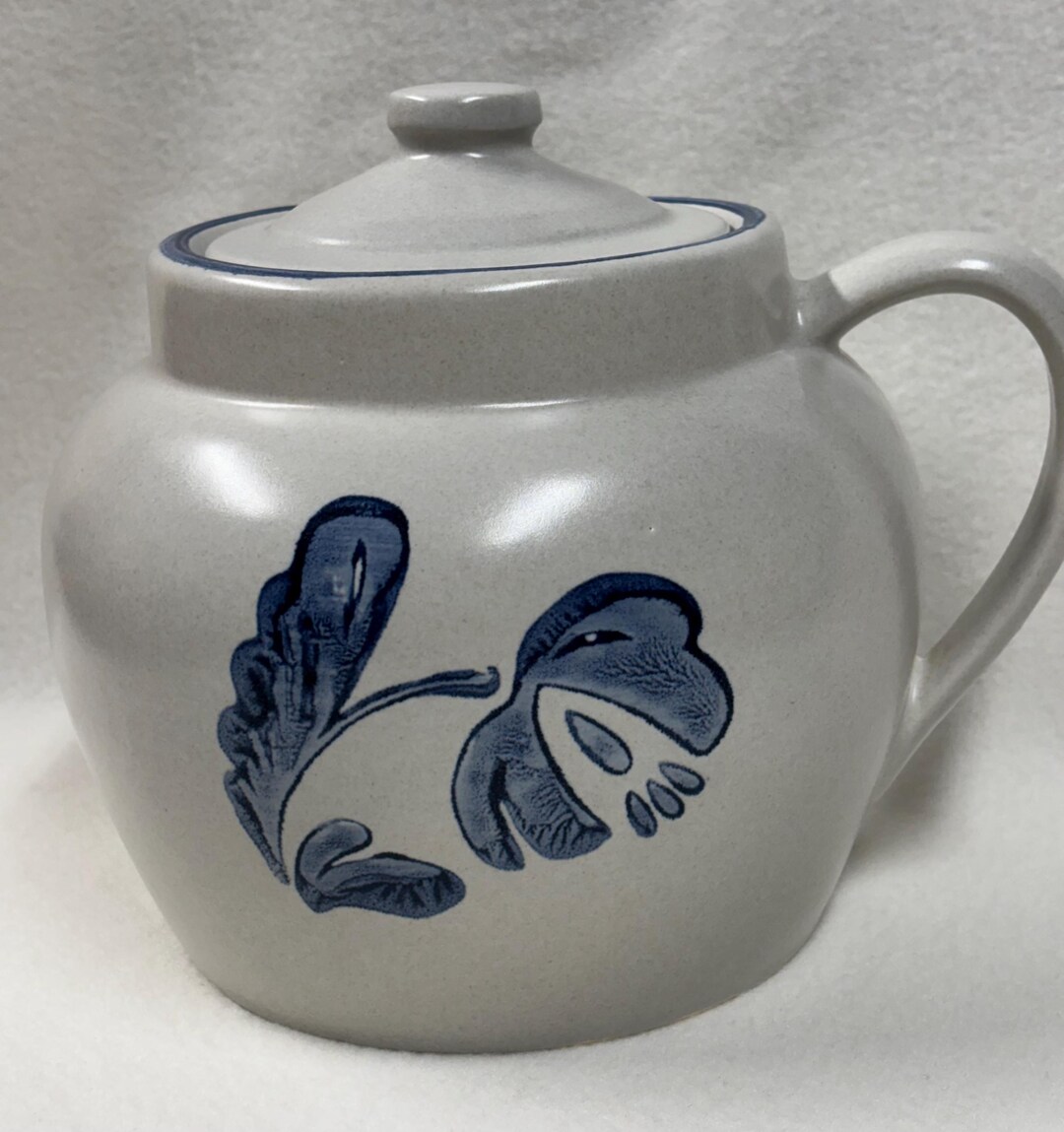 Vintage Pfaltzgraff Yorktowne Pattern 1990's, Individual Bean Pot With Lid, Good Condition ...