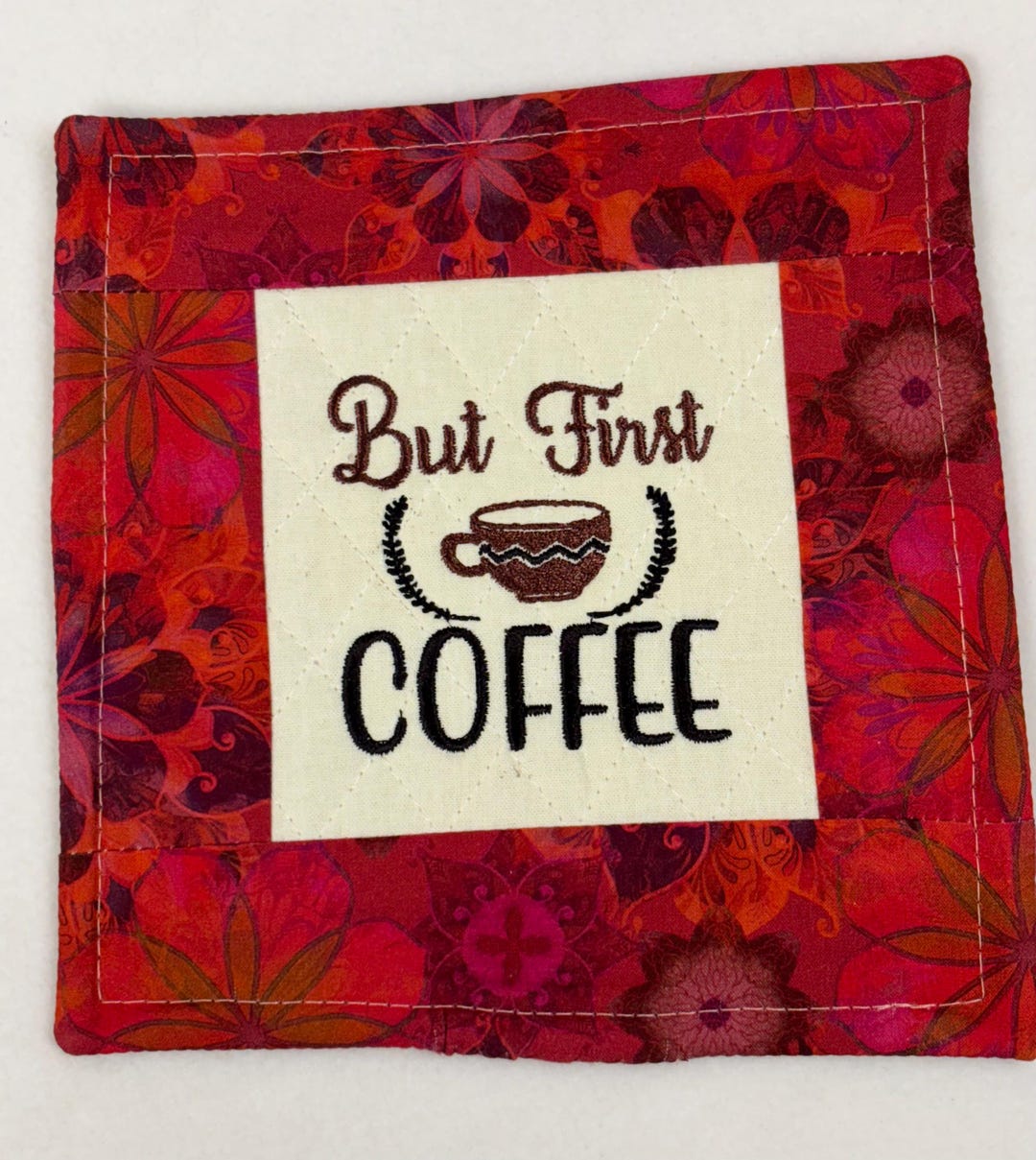 Coffee Mug Rug, Desk Mug Rug, Coffee Cup Coaster, Coffee Lover Gift ...