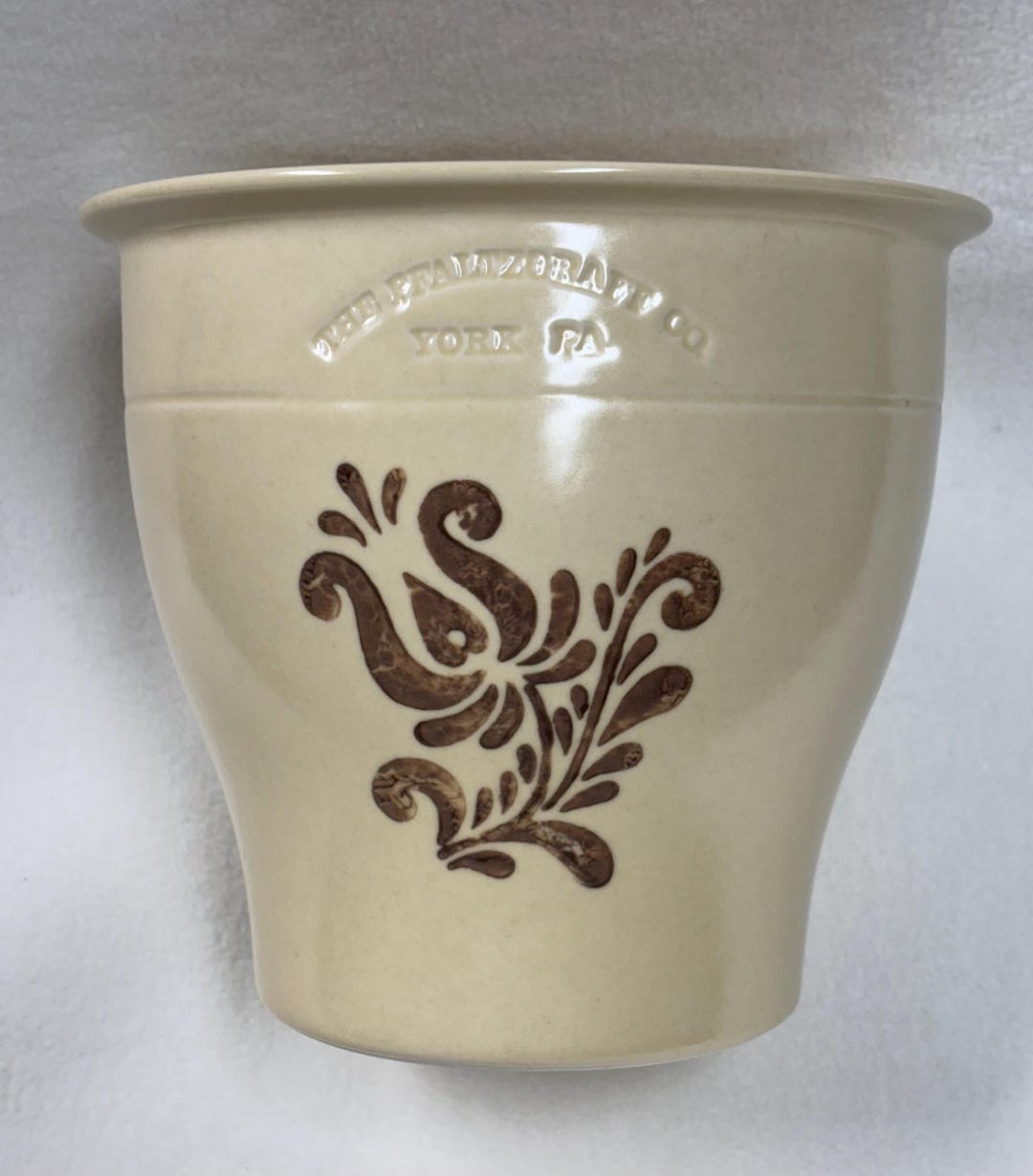 Vintage Pfaltzgraff Village Pattern 1970's Flower Planter, Good Condition, Retired Pfaltzgraff ...