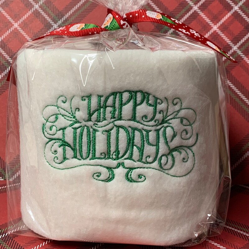 Embroidered Toilet Paper - Etsy