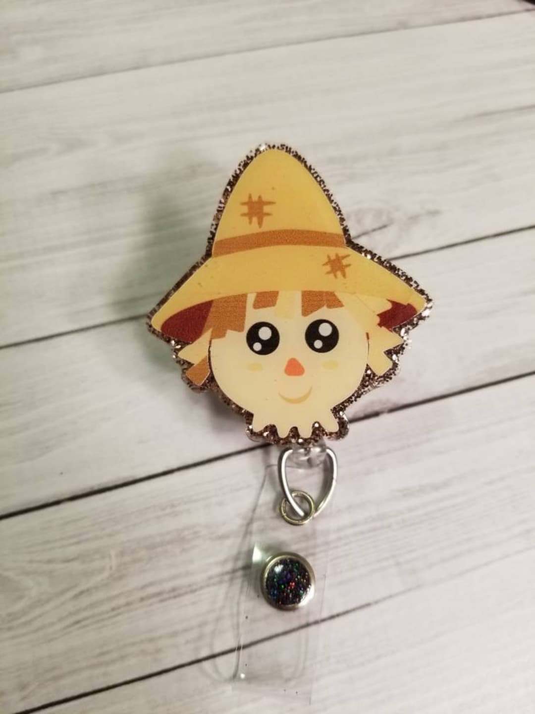 Scarecrow Badge Reel,fall Badge Reel,nursing Badge Reel,nurse Badge ...