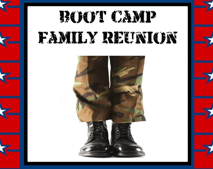 Boot Camp Party or Family Reunion 50 Page Digital Download - Etsy