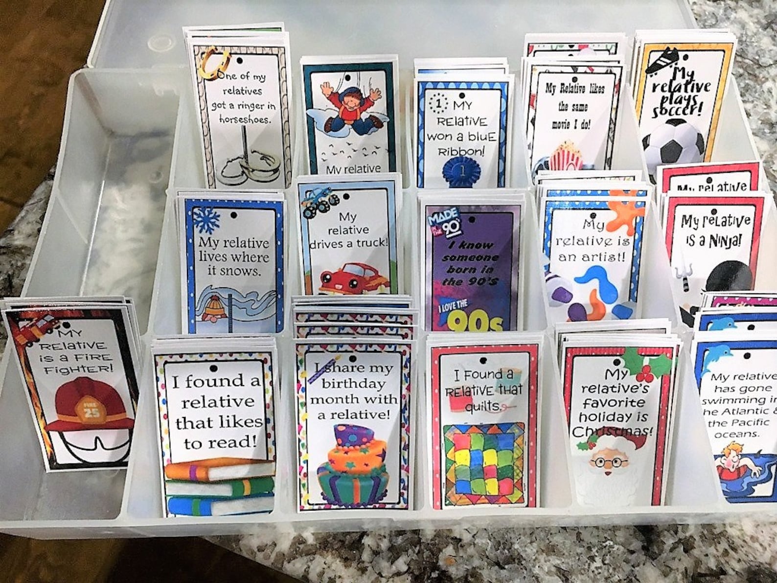 Family Reunion Brag Badges- Get to Know Your Family - Etsy