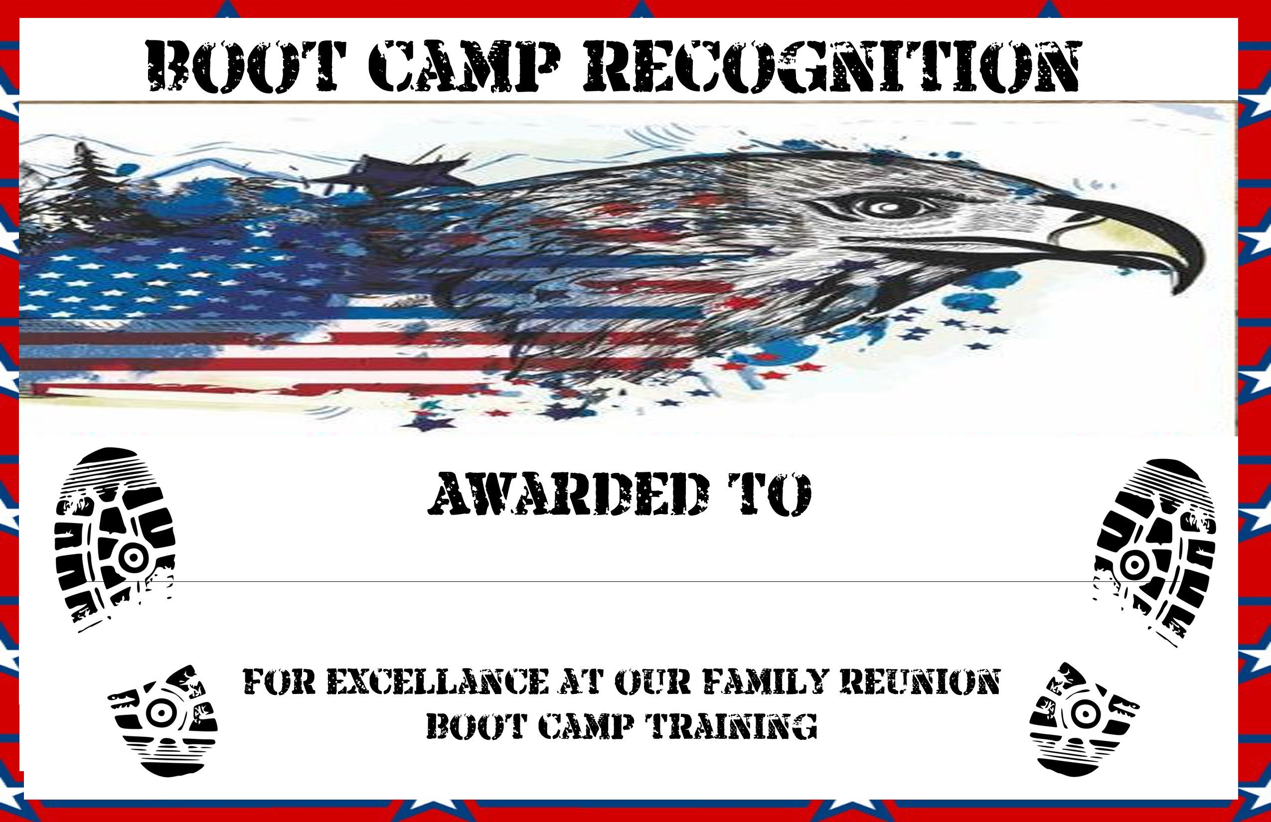 Boot Camp Party or Family Reunion 50 Page Digital Download - Etsy