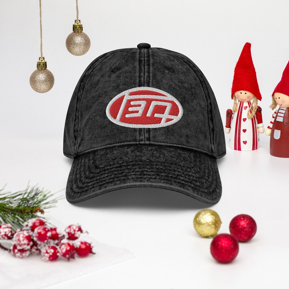 Vintage Cotton Twill Cap TEQ logo | Etsy