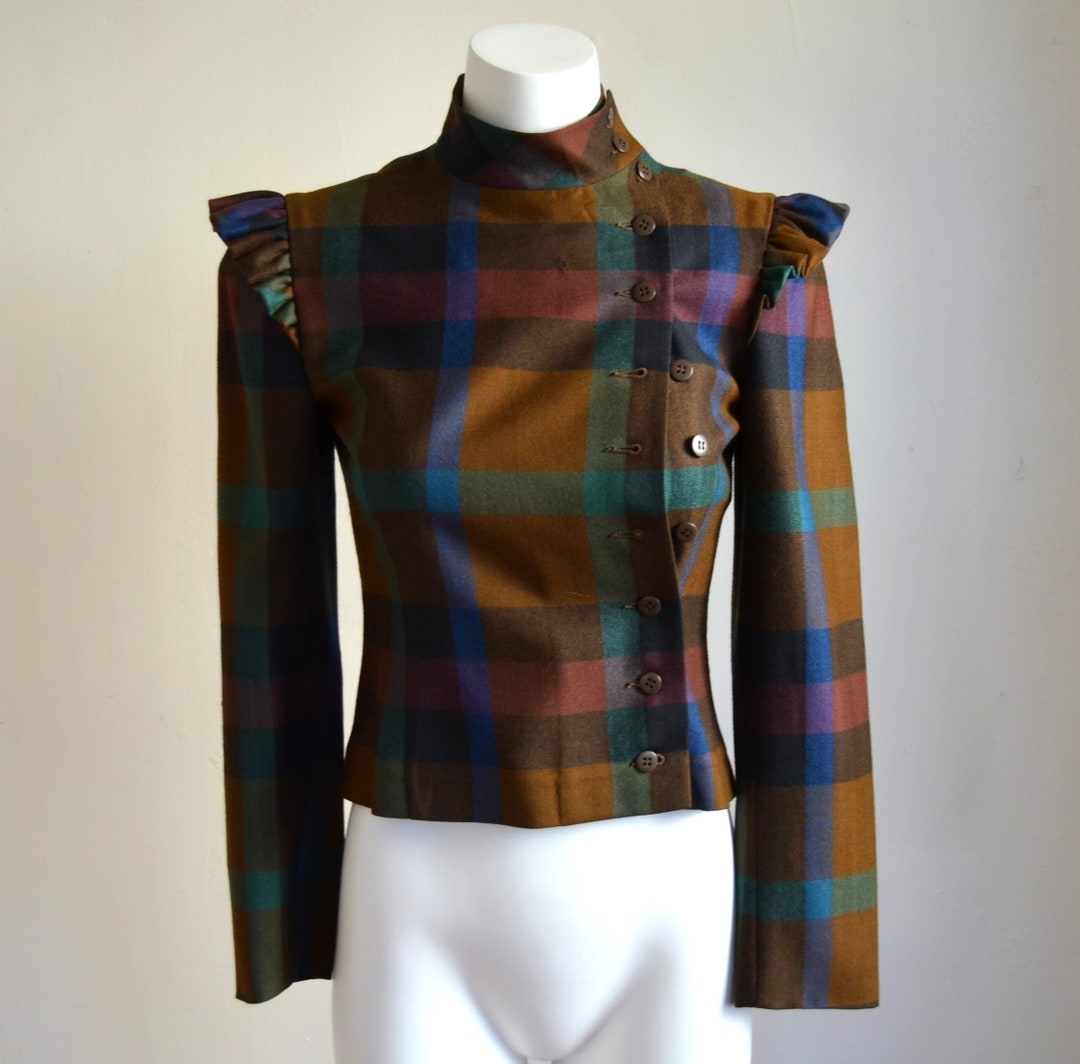 1980s Rare & Incredible Perry Ellis Wool Suit With Short - Etsy