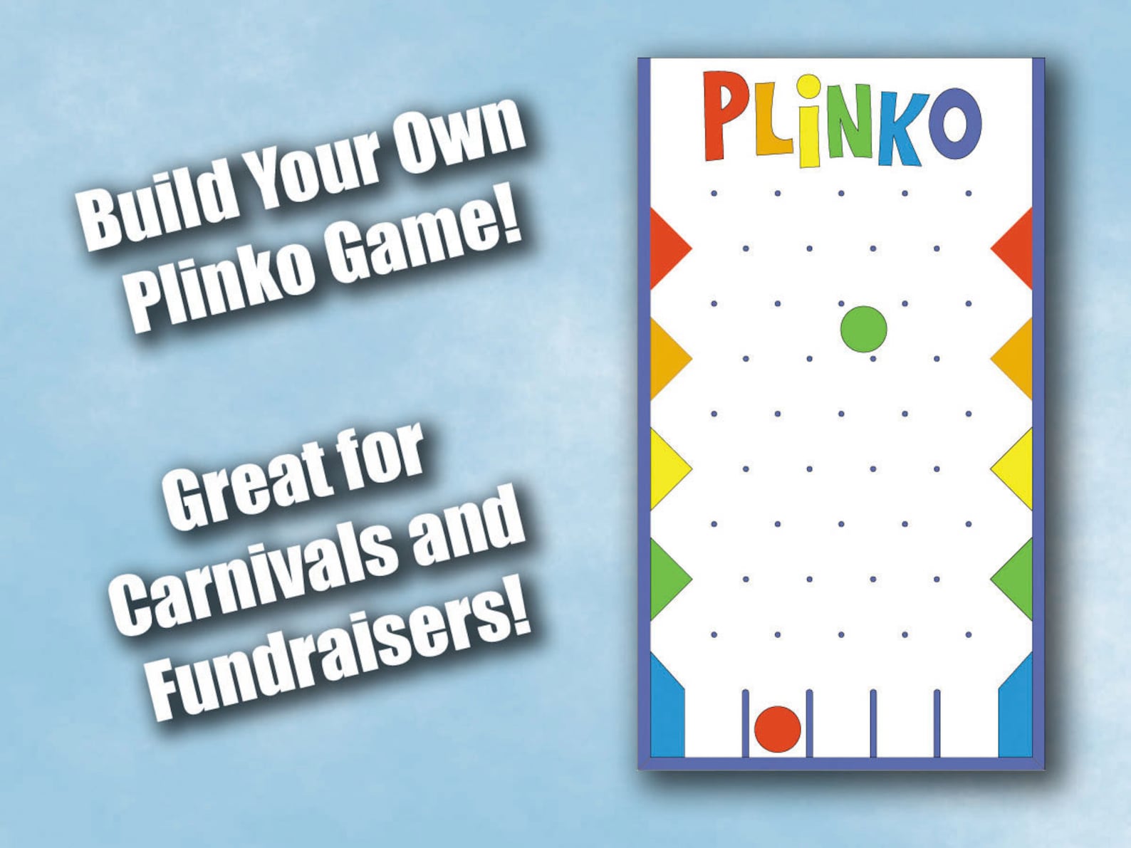 Plinko Board PDF Plans | Etsy