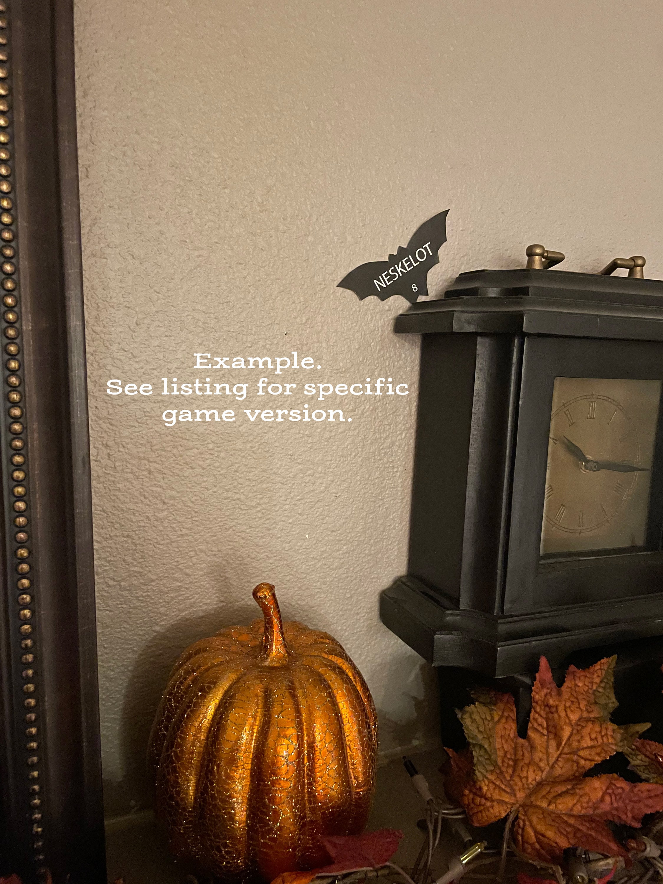 Halloween Party Game - Find-a-bat "bat-egories" - Digital Download ...