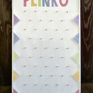 Plinko Board PDF Plans - Etsy España