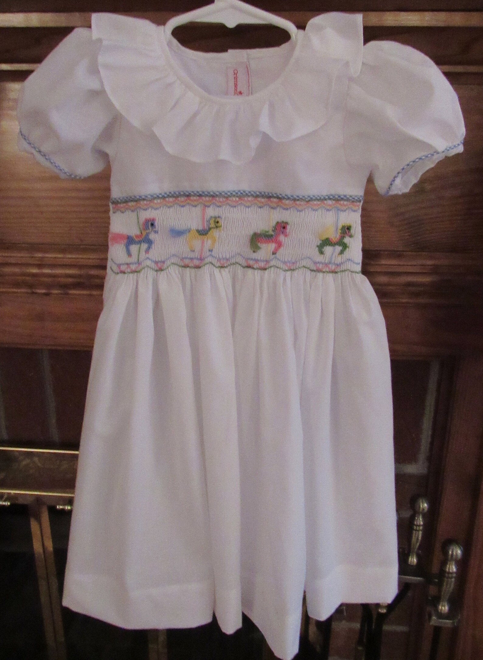 Birthday Dress. Carousel Birthday Dress. Dress With Carousel and ...