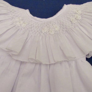 White Dress for Special Occasions, First Communion, Christening Dress ...
