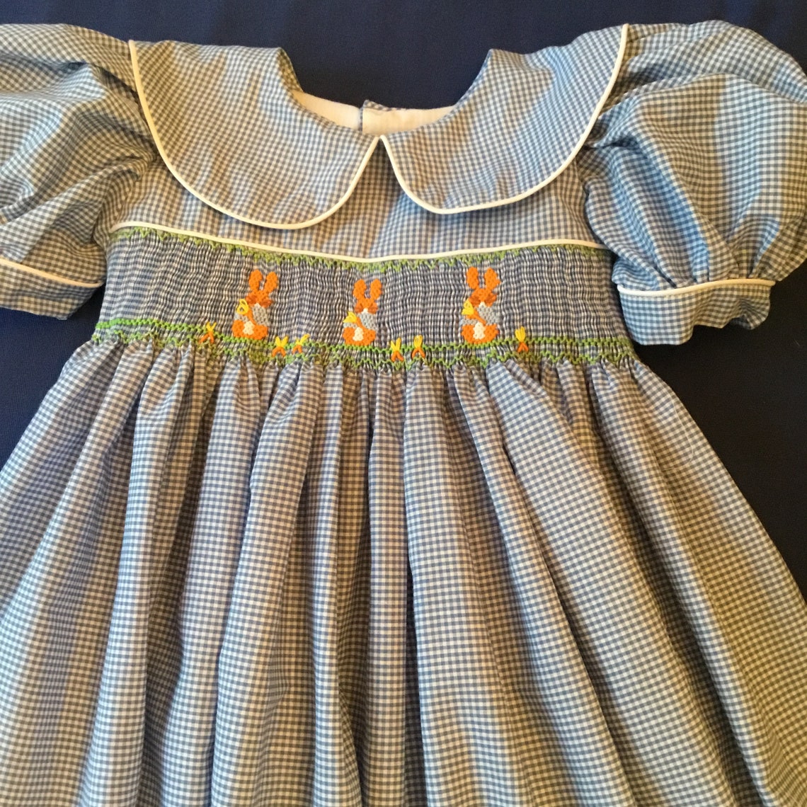 Easter Bunny Rabbits Dress Bunny Rabbits for Easter. Hand | Etsy