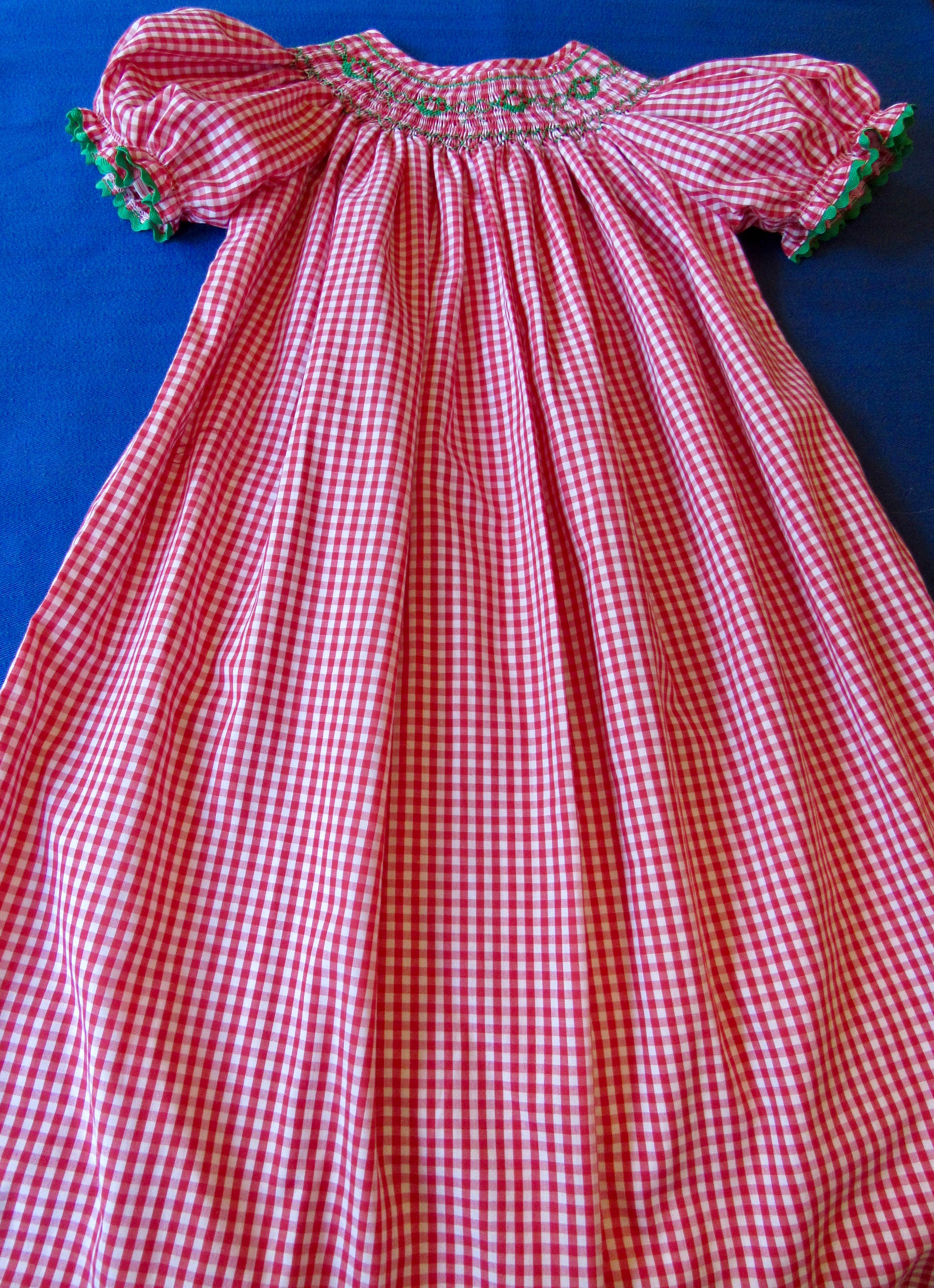 Christmas Wreath Dress. Christmas Dress. Green Wreaths. Green Bows. - Etsy
