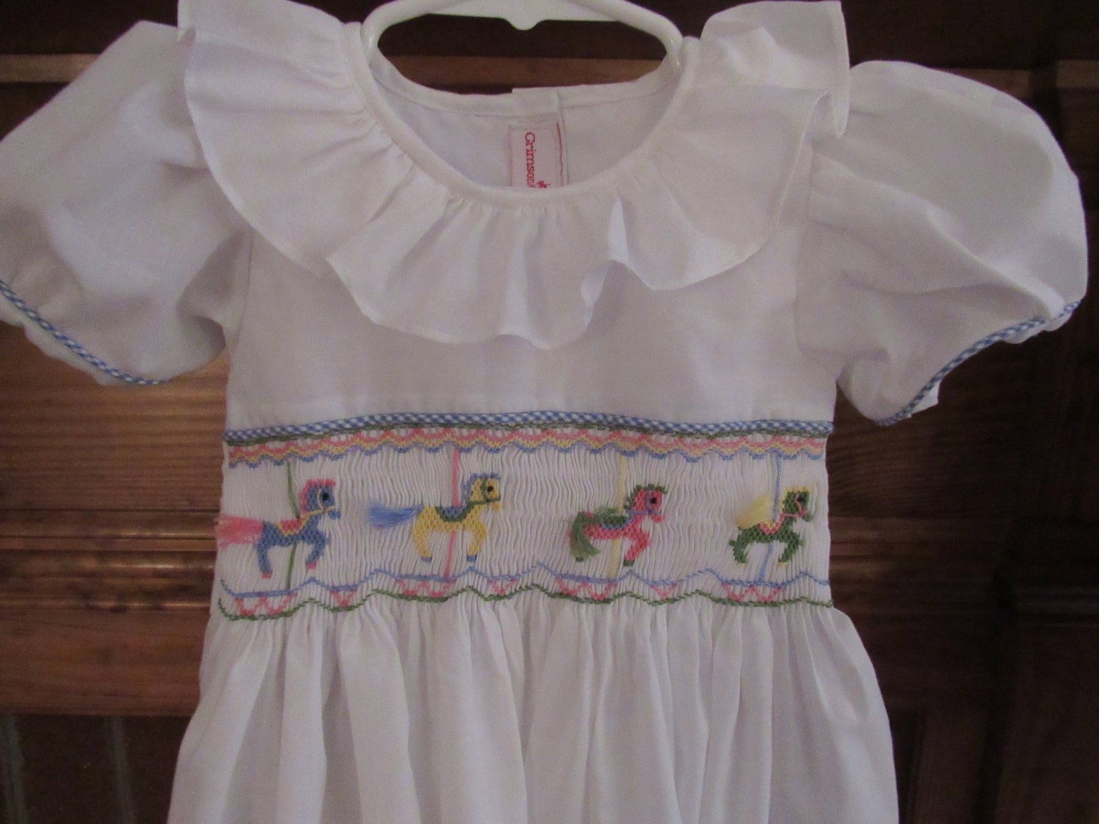 Birthday Dress. Carousel Birthday Dress. Dress With Carousel and ...