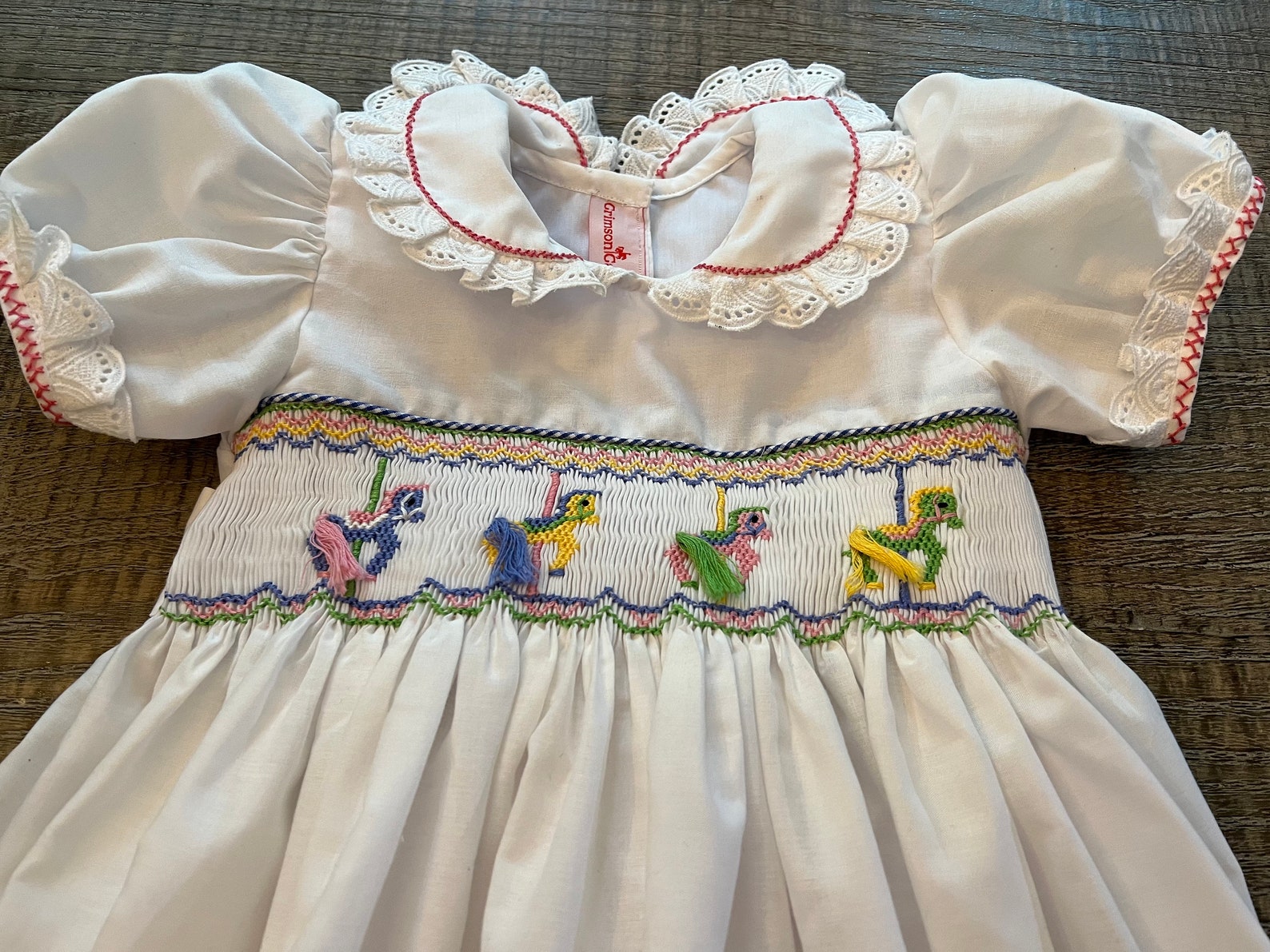 Birthday Dress. Carousel Birthday Dress. Dress With Carousel and ...