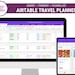 Digital Travel Planner Travel Spreadsheet Airtable Database Template ...