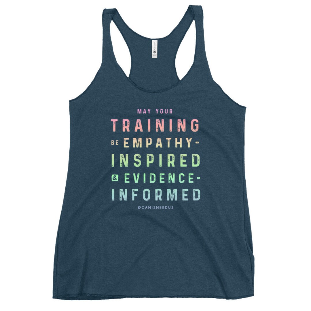 Empathy Inspired & Evidence Informed Womens Tank Dog Trainer Gift ...