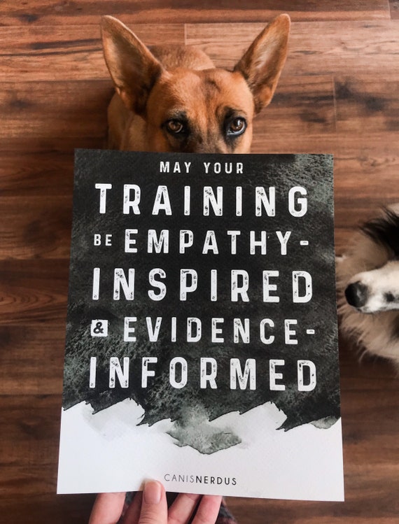 Empathy-inspired & Evidence-informed 8x10 Print Exclusive Dog | Etsy