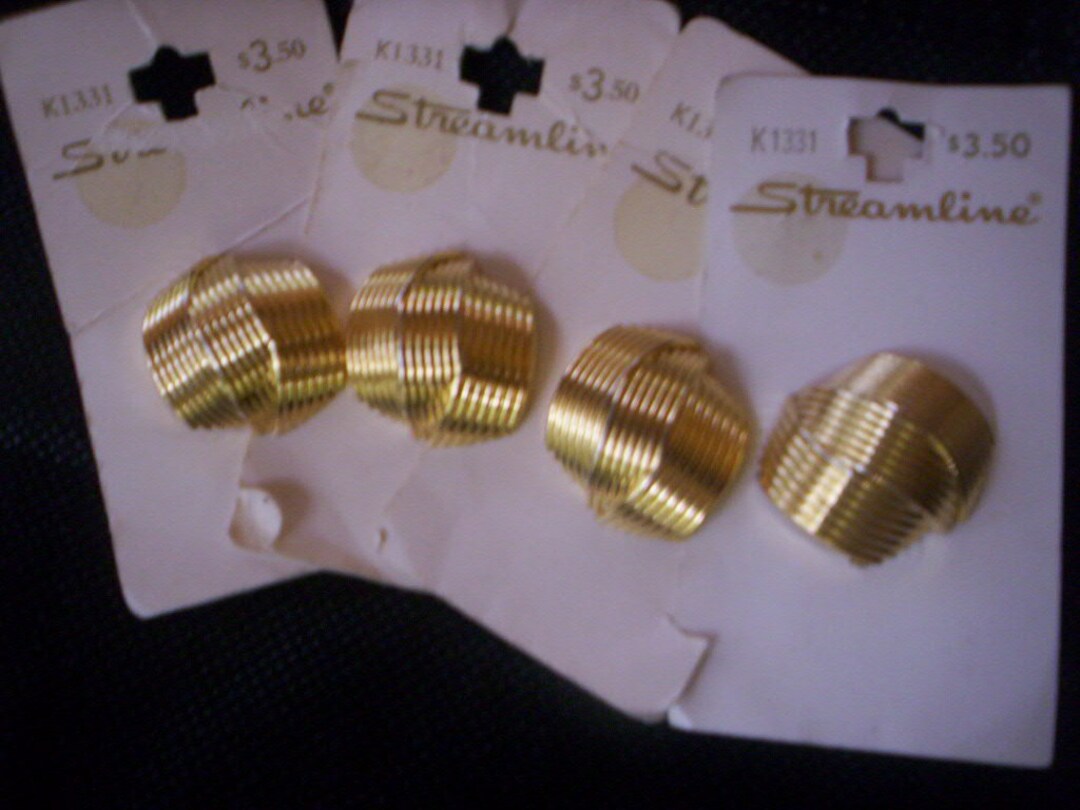 Streamline Plastic Buttons/gold Plastic Button/sewing Buttons ...