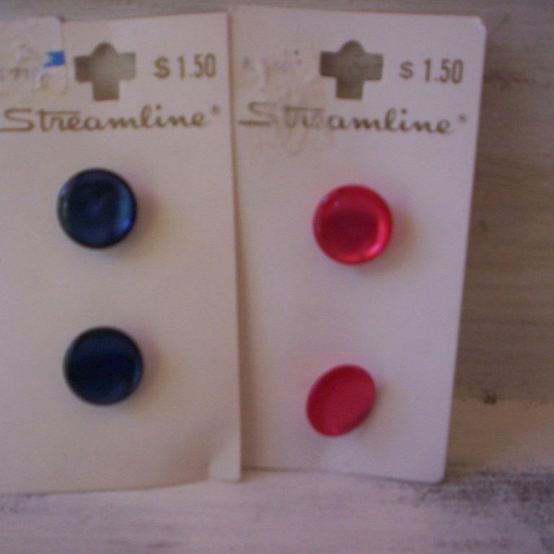 Round Buttons/blue - Etsy