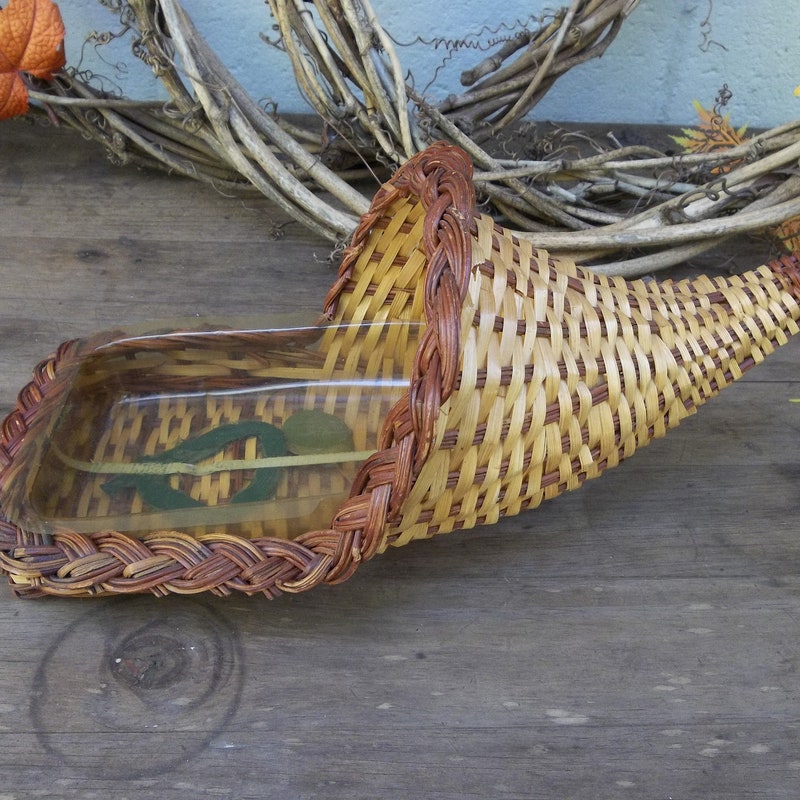 Cornucopia Basket - Etsy