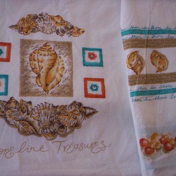 Shoreline Shell Fabric - Etsy